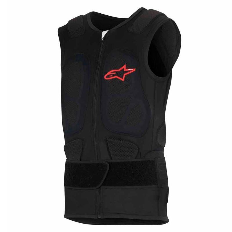 Gilet de protection Alpinestars TRACK VEST 2 - Dorsale et Protections ...