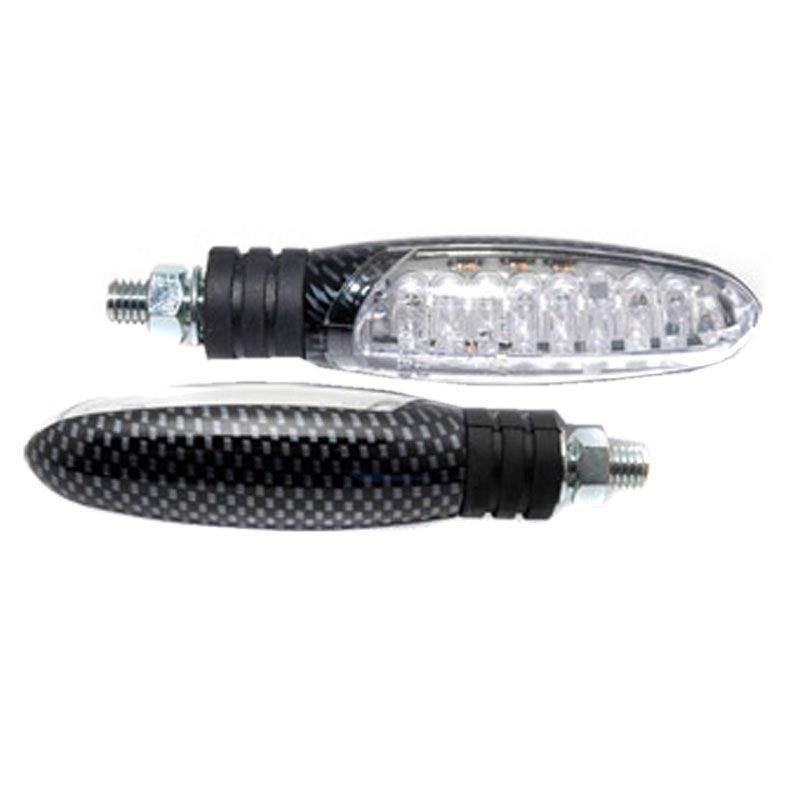 Clignotant Ermax Mini blinkers tube led blanc - Éclairage et ...