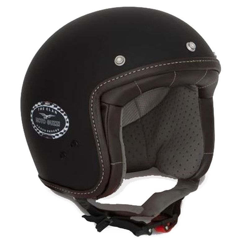 Casco Moto Guzzi THE CLAN MATT - Cascos jet - Motoblouz.es